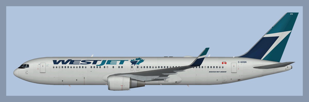 Westjet Boeing 767-300ER – ATCO Repaints