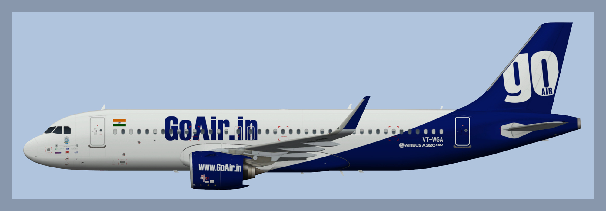 GoAir – ATCO Repaints