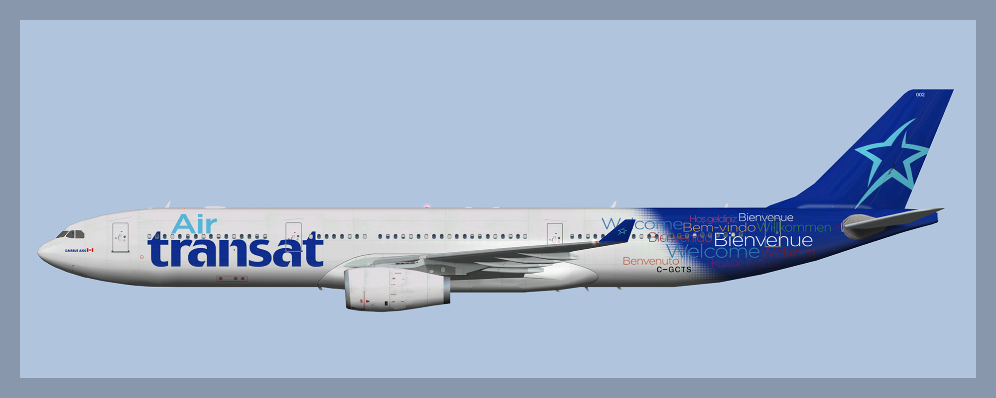 FSPXAI_TSC_A333_CGCTS – ATCO Repaints