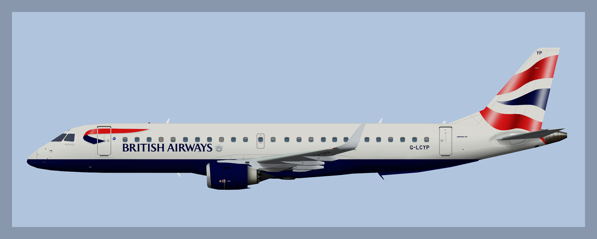 BA Cityflyer Embraer E190 Fleet (AIA Model) – ATCO Repaints