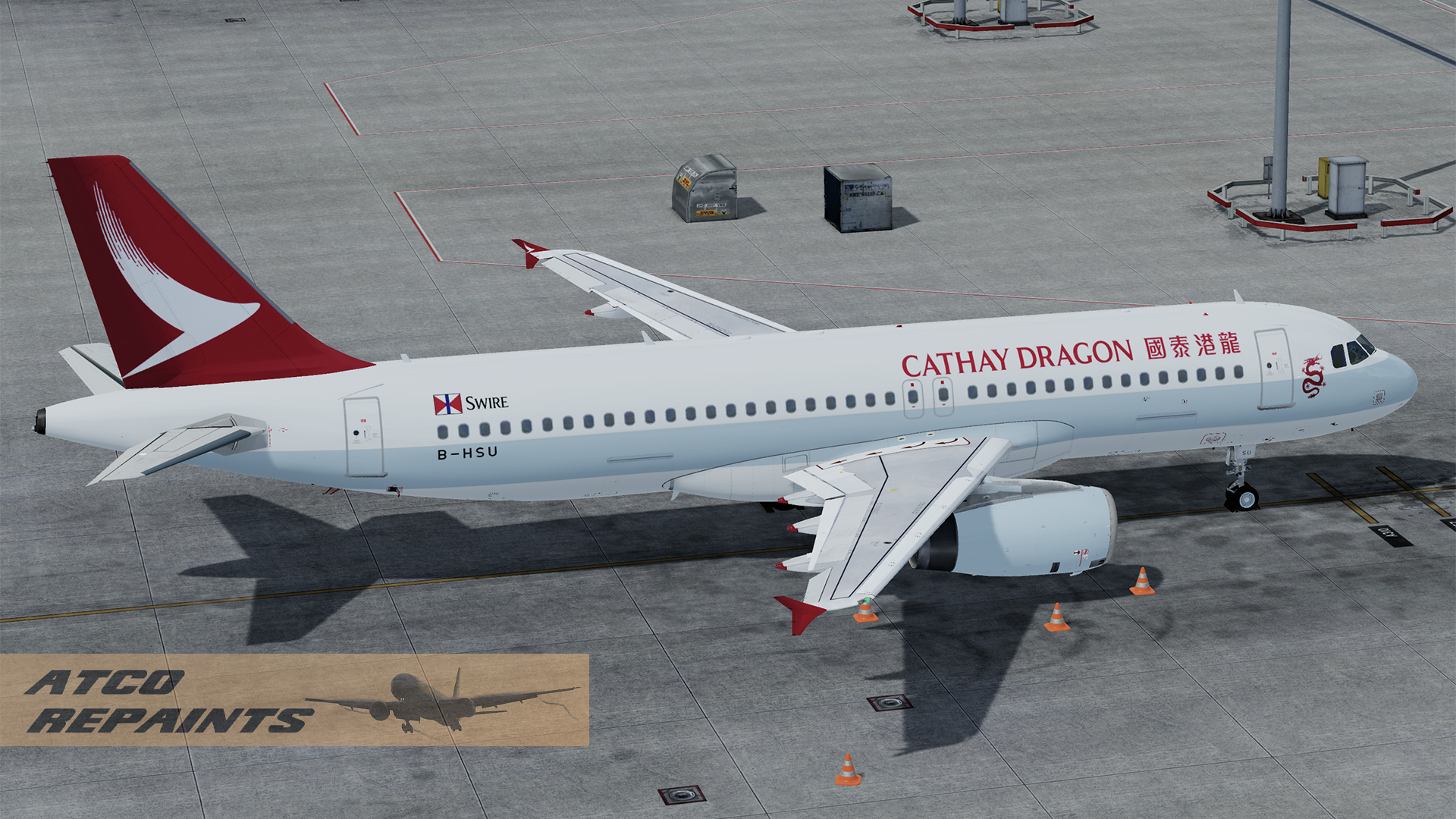 User Aircraft Repaints – ATCO Repaints