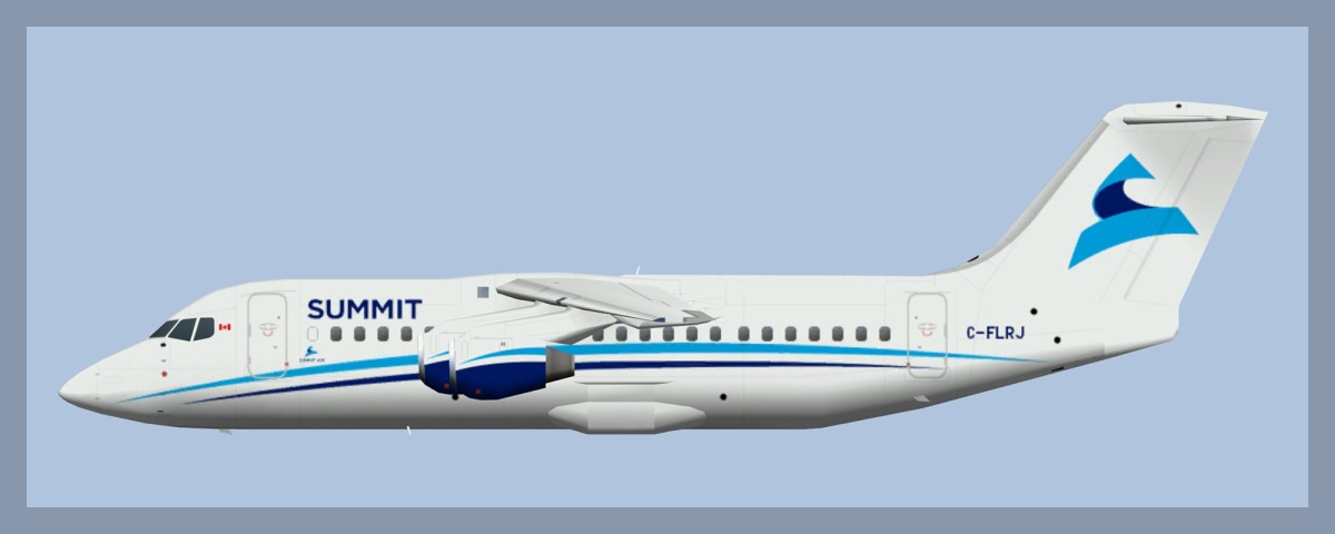 Summit Air Avro RJ85 – ATCO Repaints