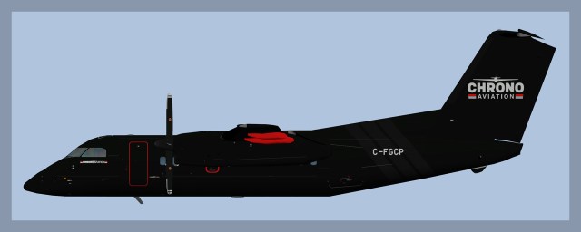 Chrono Aviation Dash 8-100 (AIG Model) – ATCO Repaints