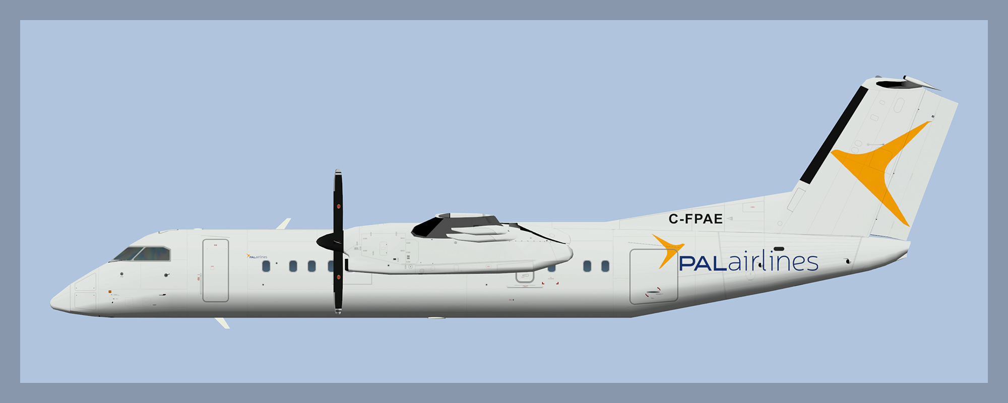 PAL Airlines Dash 8-300 (AIG Model) – ATCO Repaints