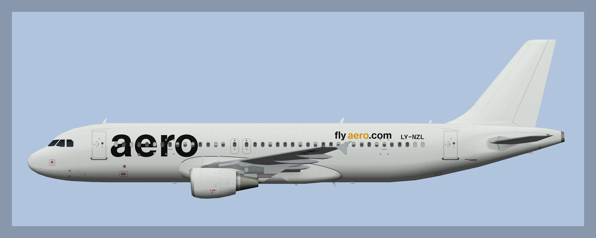 AeroContractors Airbus A320 – Andy’s Paints – ATCO Repaints
