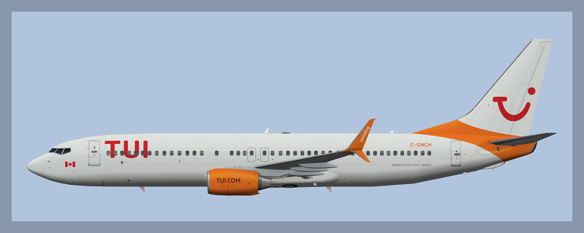 Sunwing Airlines Boeing 737-800 Fleet – Summer 2022 – ATCO Repaints