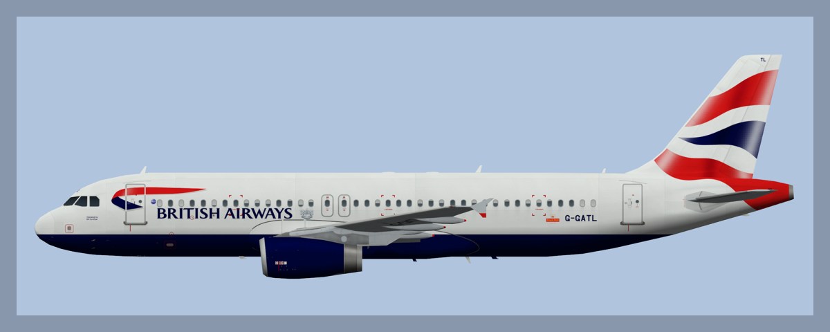 BA Euroflyer Airbus A320 Fleet – ATCO Repaints