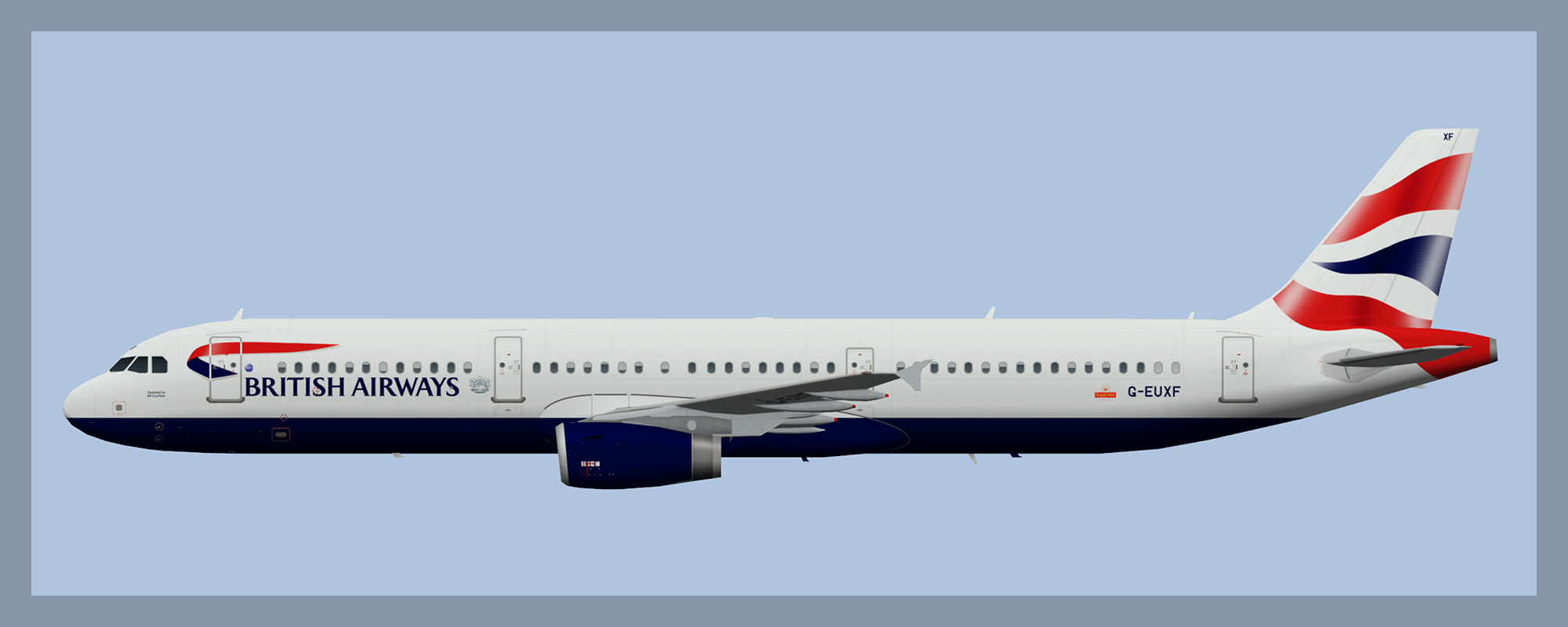 BA Euroflyer Airbus A321 – ATCO Repaints
