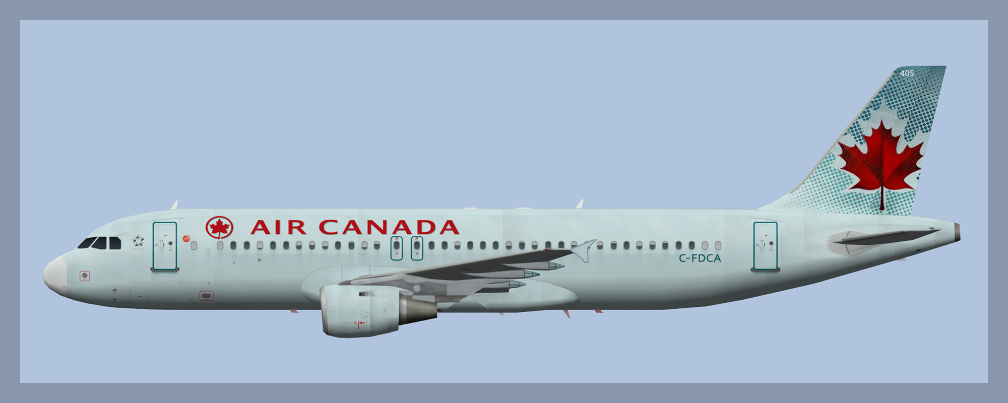 Air Canada Airbus A320 Fleet 2023 – ATCO Repaints