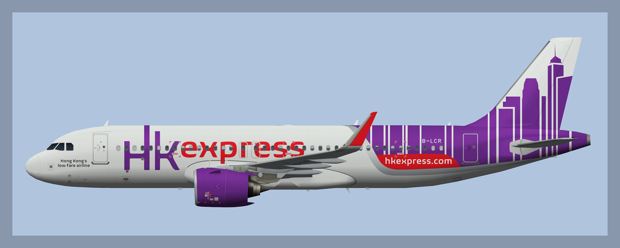 HK Express Airbus A320NEO Fleet – ATCO Repaints