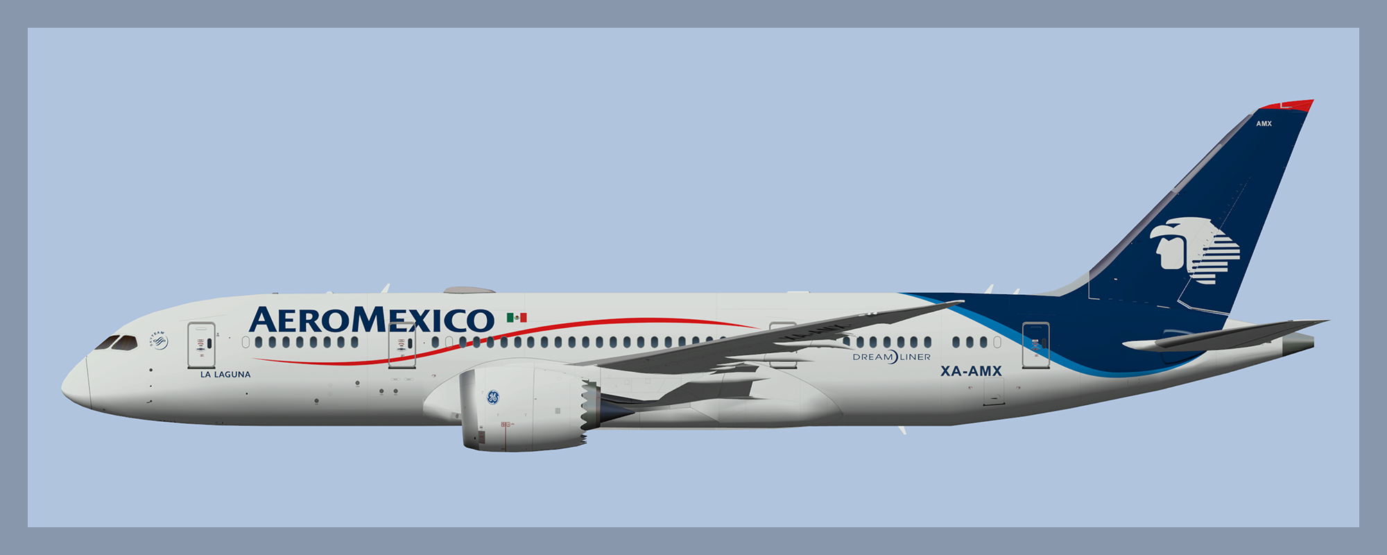 Aeromexico Boeing 787-8 Fleet (AIG Model) – ATCO Repaints