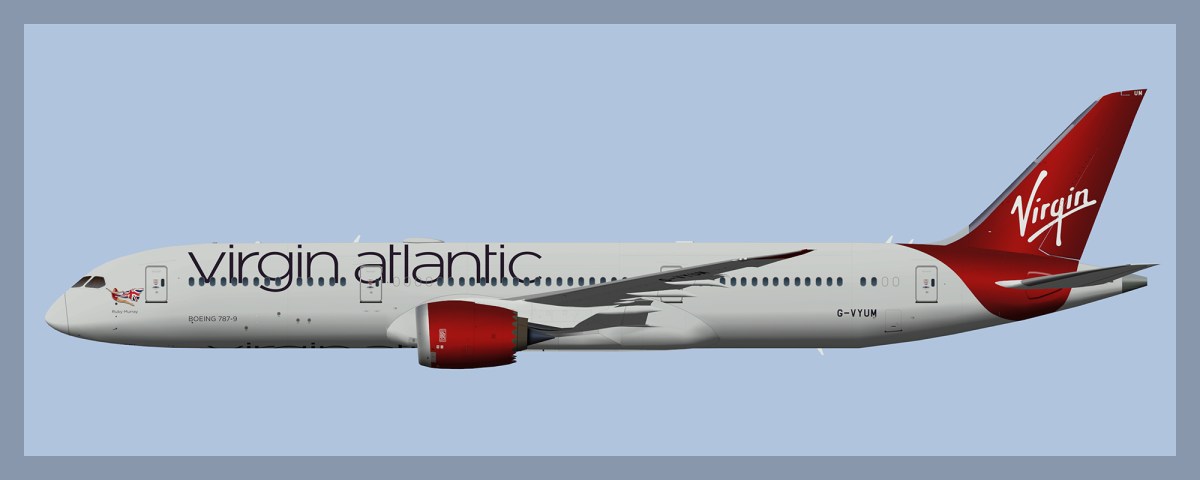 Virgin Atlantic Boeing 787-9 (AIG Model) – ATCO Repaints