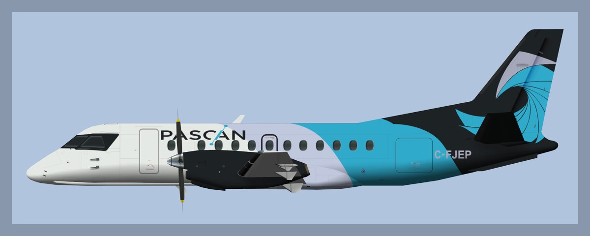 Pascan Aviation SAAB SF340B Fleet – ATCO Repaints
