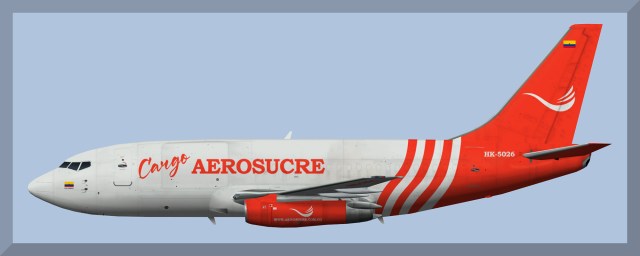 Aerosucre Boeing 737-200 Fleet – ATCO Repaints