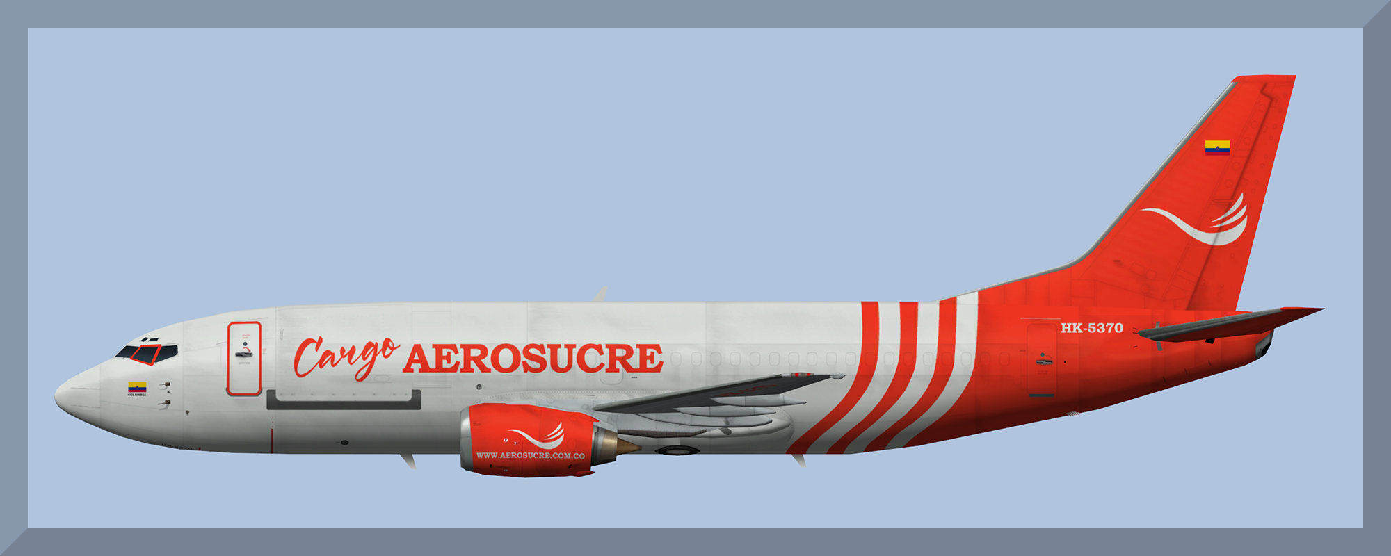 Aerosucre Boeing 737-300 – ATCO Repaints